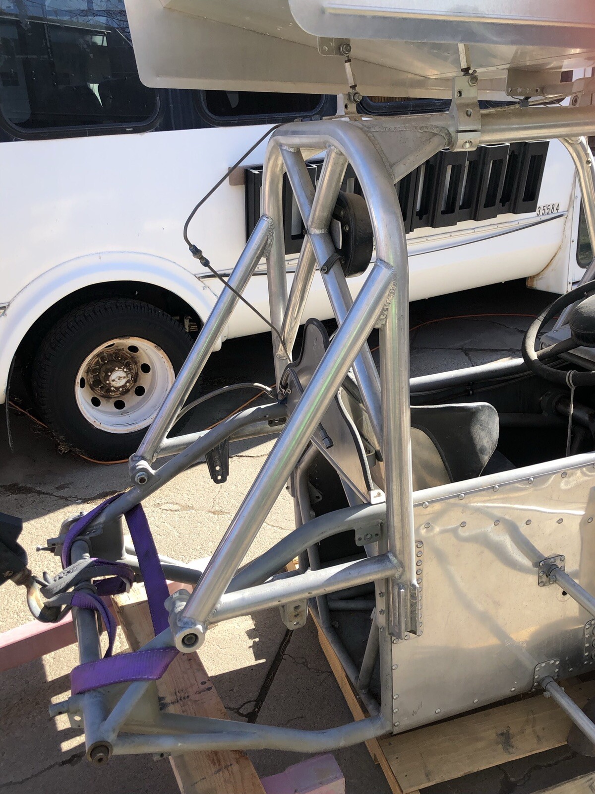 All Aluminum, Sprint Car chassis, Vintage sprint car, USAC, Built by ...
