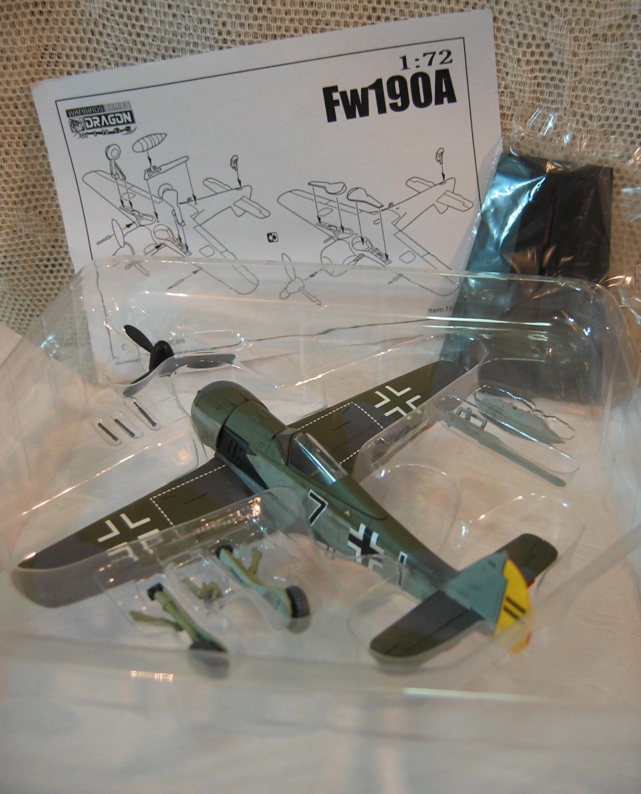 Dragon Wings Focke Wulf Aircraft FW 190A-3 “Black 7” Karl Borris ...