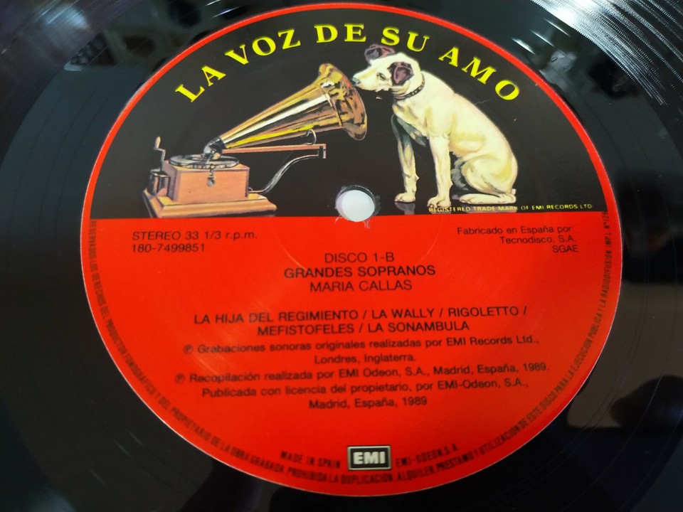 Great Sopranos Maria Callas Caballe Victoria Angeles 2x LP Vinyl 12" VG ...