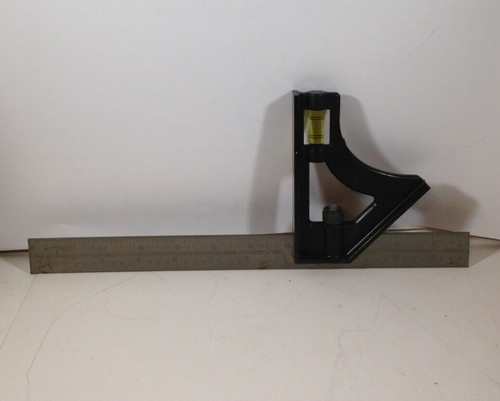 Johnson Level 12 Inch Combination Square Level Scriber | eBay