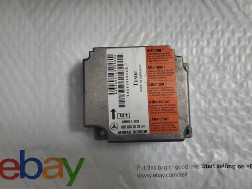 2001 01 MERCEDES E430 ON BOARD SRS MODULE OEM 0028203226 002 820 32 26 ...