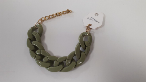 Bracelet Grosse Maille Plastique