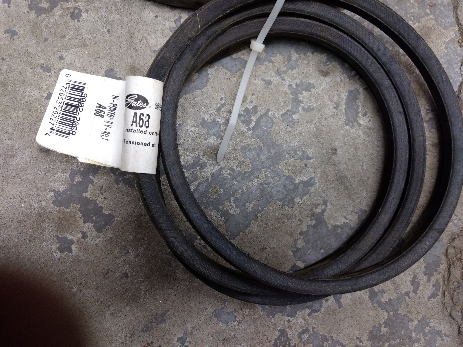 Accessory Drive Belt V Belt Gates A68 | eBay