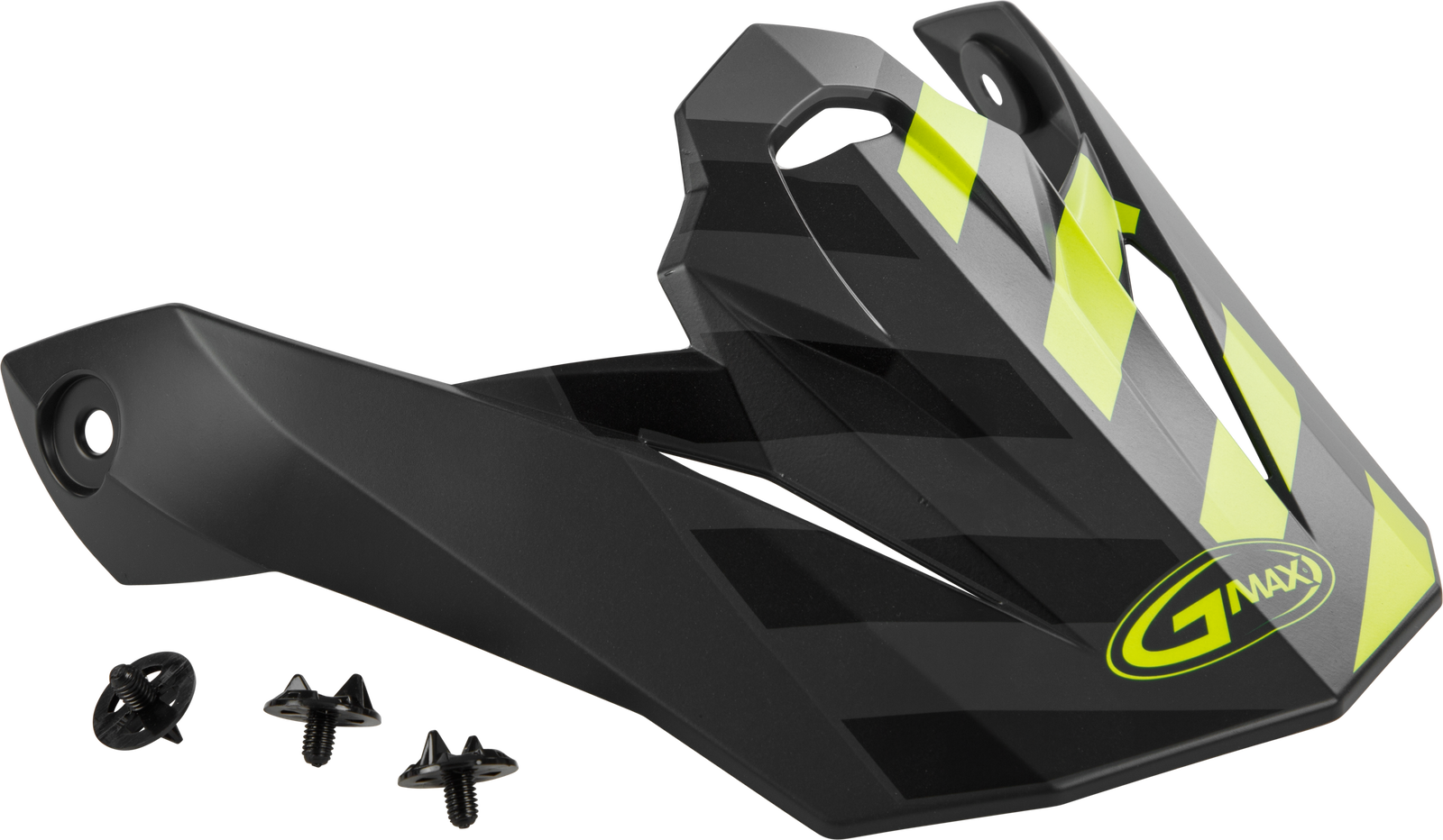 GMAX VISOR W/SCREWS FAME MX-86 MATTE DARK GREY/HI-VIS G086071 | eBay