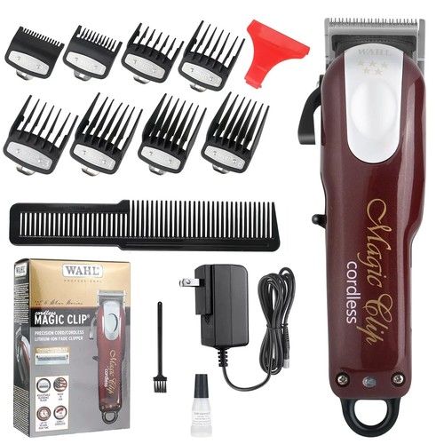 New Wahl Professional 8148 5-Star Series Cordless Magic Clip Cord ...