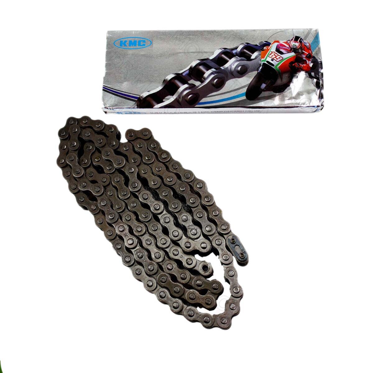 MOTORCYCLE ATV DRIVE CHAIN 420 X 128 MOTOCROSS MX DIRTBIKE + CHAIN ...