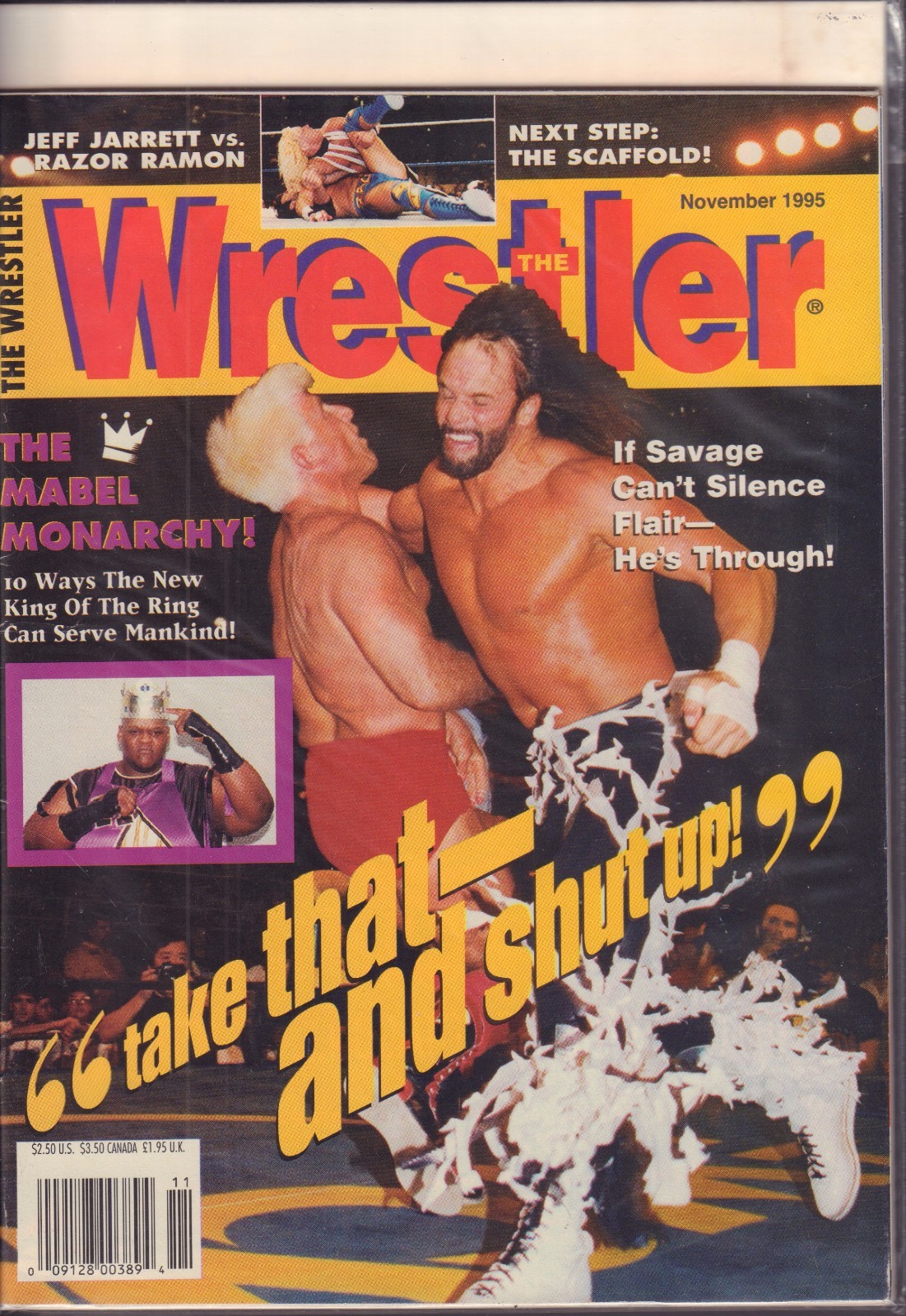 The Wrestler November 1995 Ric Flair, Razor Ramon VG 050616DBE | eBay