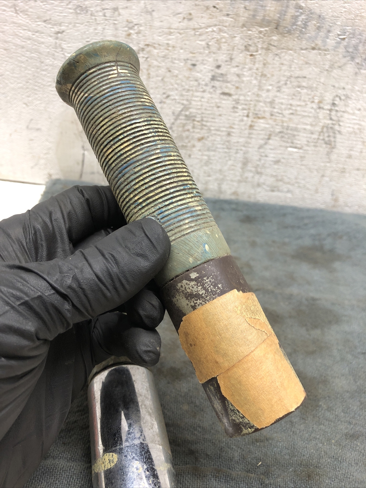 Harley Knucklehead Springer Handlebar Spirals Grips Flathead Panhead ...