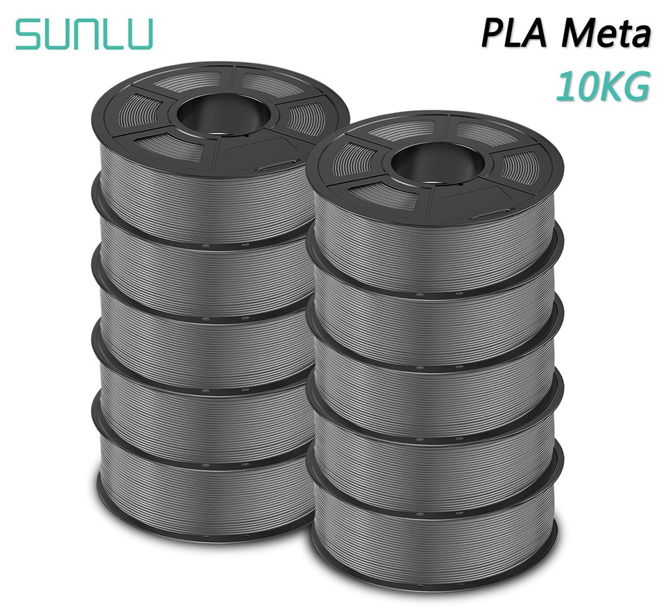 10KG SUNLU PLA PETG PLA+ ABS 3D Printer Filament 1.75mm Neat Spool No ...