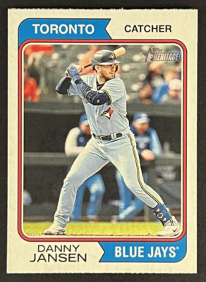 Danny Jansen 2023 Topps Heritage #296 Toronto Blue Jays | eBay