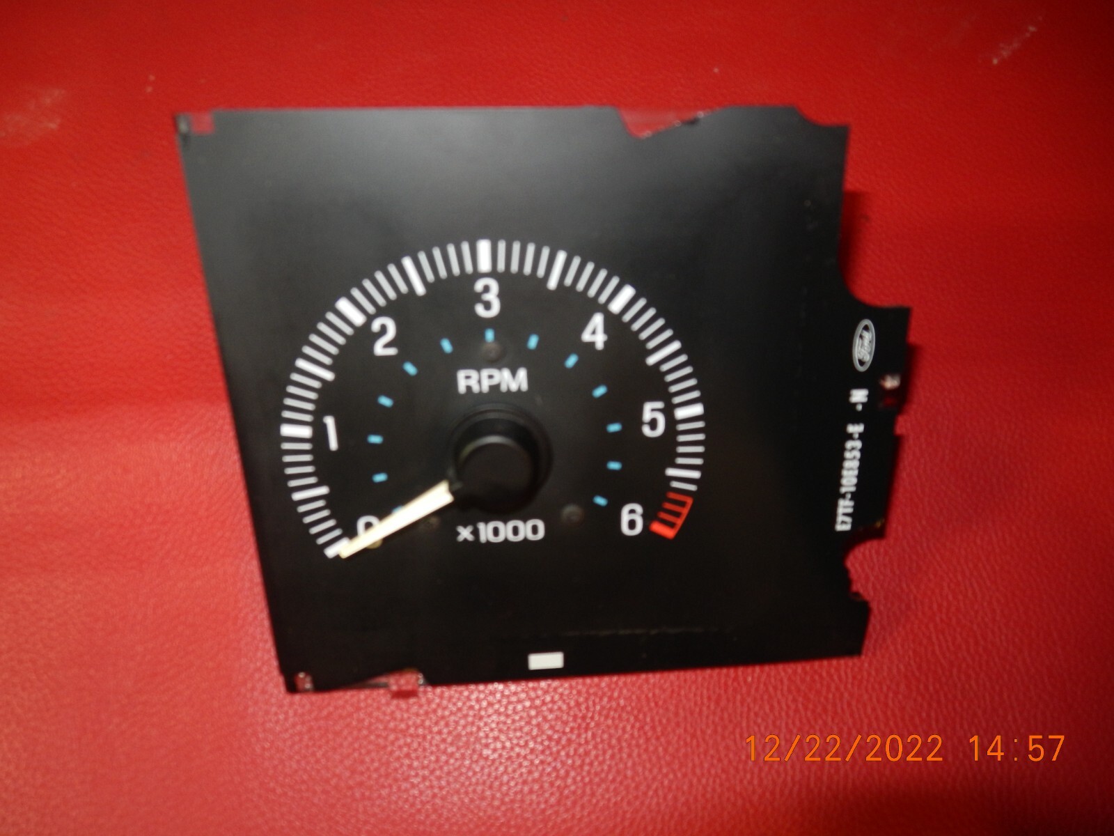 87 91 Ford Bronco F150 Truck F250 F350 OEM Gauge Cluster RPM Tachometer ...