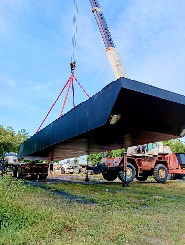 Custom Steel Barges, Built to Order, Leisure Marine Services | eBay