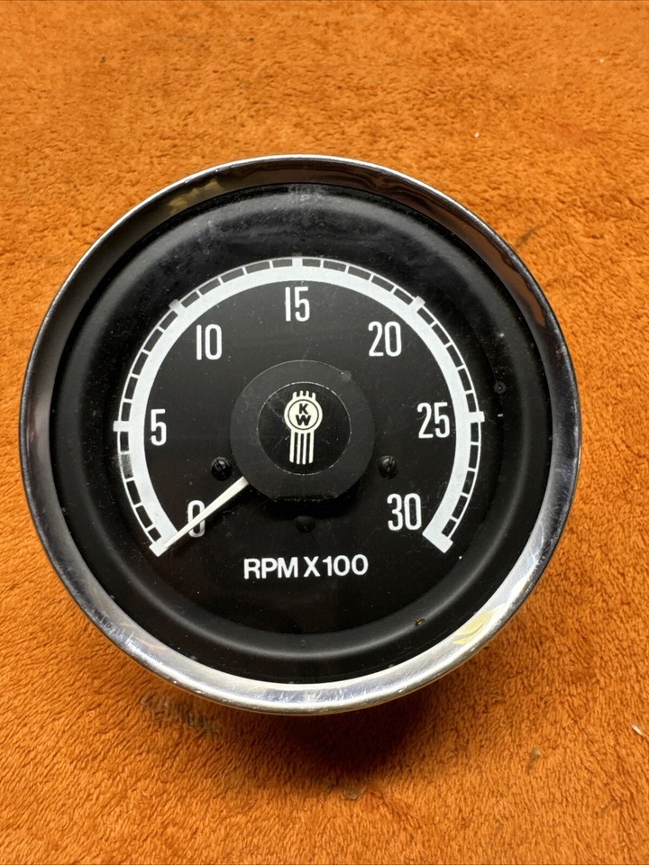 X•Vintage Kenworth Tachometer Gauge 30 RPM X 100 Model #7SP2035 | eBay