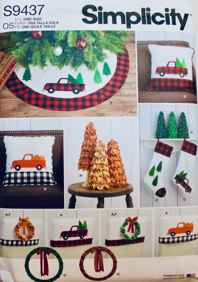 Vtg Christmas Craft Sewing Pattern ~ UC ~ U Pick! | eBay