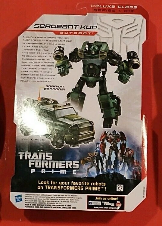 Kup Transformers Prime