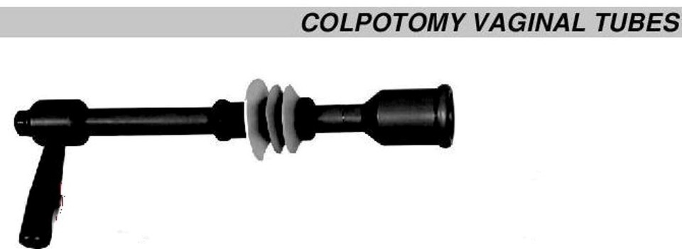 COLPOTOMY VAGINAL TUBES INSTRUMENTS CVT-1 | eBay