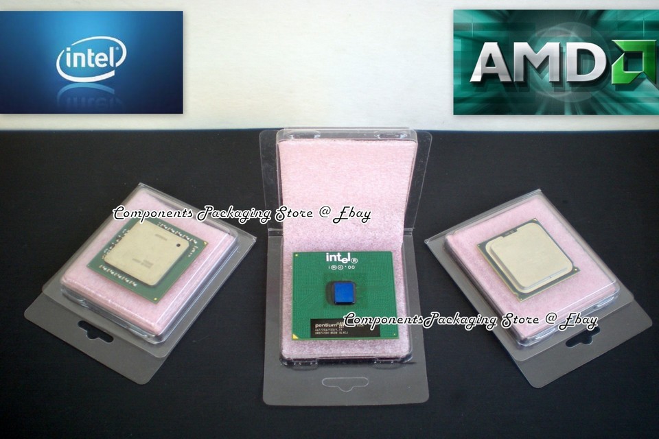 40 - AMD CPU Clamshell-Box for Athlon FX Phenom Socket AM4 AM3 ...