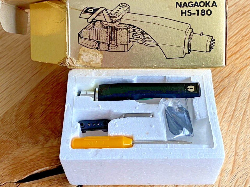 Vintage NOS Original Nagaoka HS-180 Headshell | eBay
