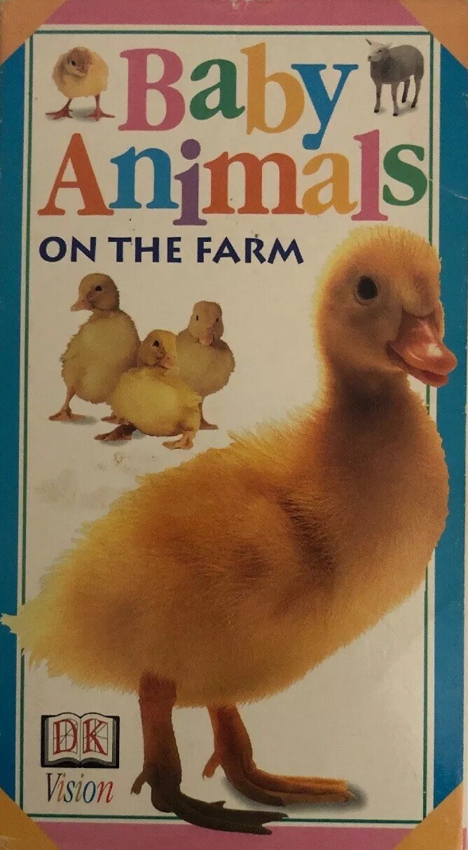 Baby Animals VHS 1998-TESTED-RARE VINTAGE COLLECTIBLE-SHIPS N 24 HOURS ...