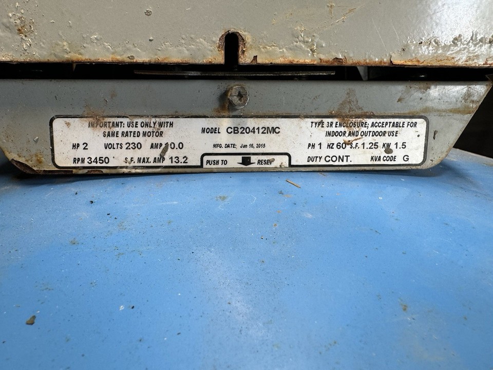 Goulds CentriPro CB20412MC Pump Control Box, 2 HP, 230 V | eBay