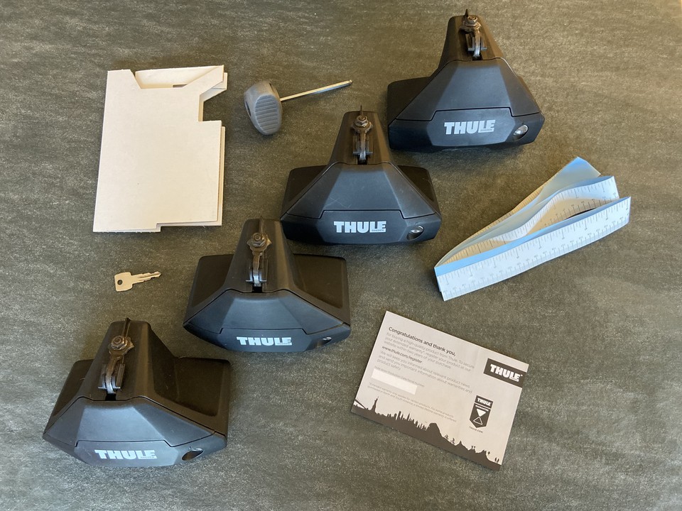 Thule Evo Clamp Footpack 710500. Four easy-to-install feet for Evo roof ...