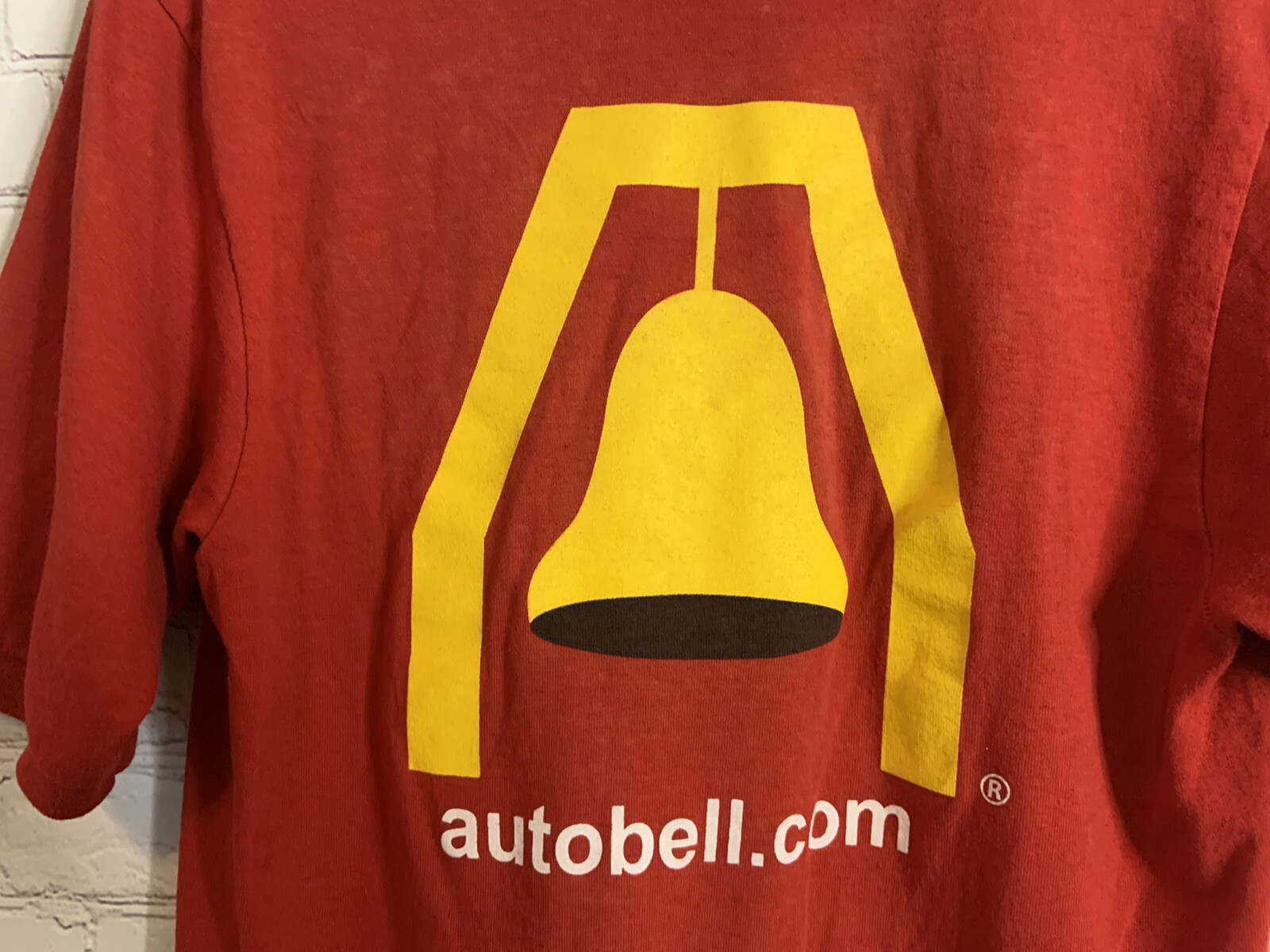 Auto Bell Car Wash Men's Polo Shirt Size Small - Gem