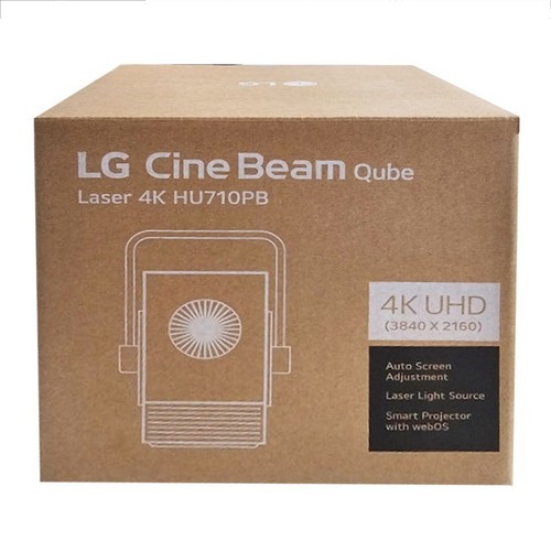 LG CineBeam Qube HU710PB Laser 4K UHD Smart Projector Genuine _ | eBay