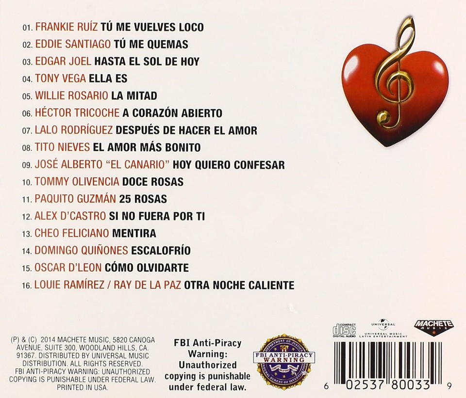 Salsa Romantica Salsa Romantica / Various (CD) 602537800339 | eBay