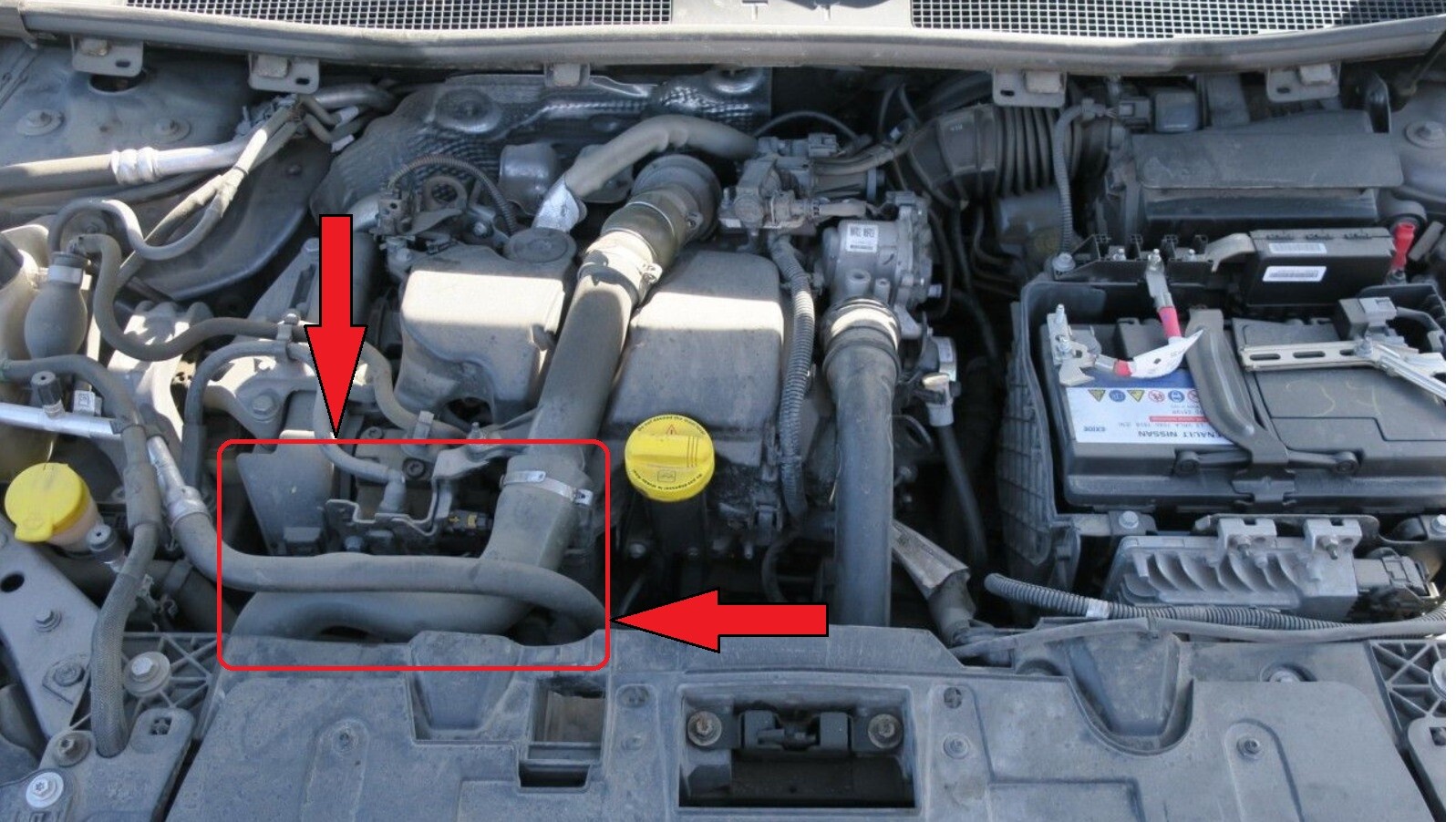 TURBOSCHLAUCH ROHR LADELUFTSCHLAUCH RENAULT MAGANE III SCENIC 1.5 dCi ...