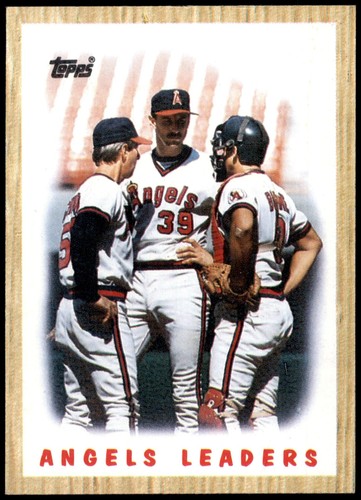 Angels Leaders #556 1987 Topps | eBay