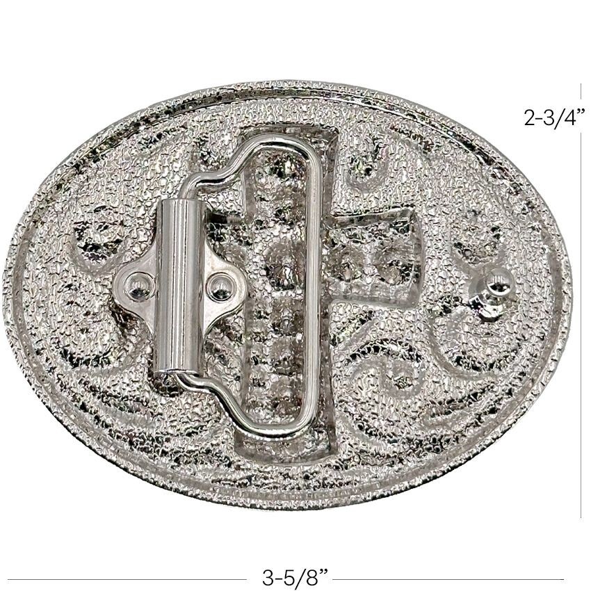 Rhinestones Bling Praying Cross Western Belt Buckle Fashionable Stylish ...