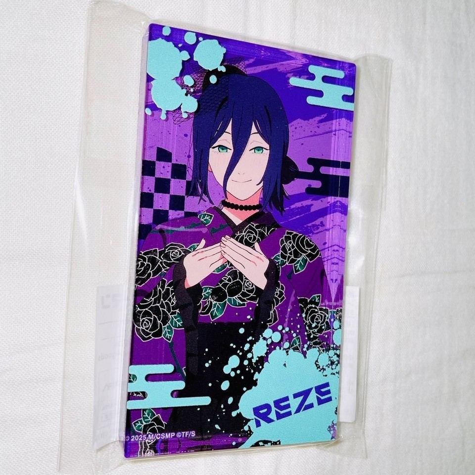 Chainsaw Man The Reze Acrylic Block Pop Up OMATSURI Roulette Prize B ...