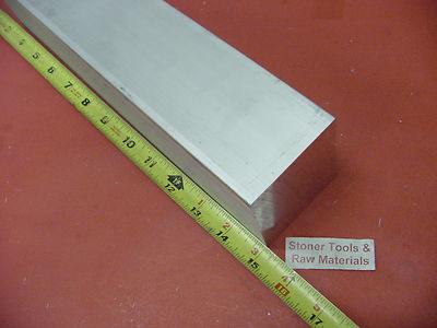 2" X 2" ALUMINUM 6061 SQUARE BAR 15" long T6511 Solid Extruded Mill Bar ...