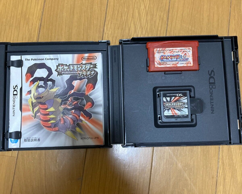 Pokemon Platinum & Fire Red set / Nintendo DS NDS GBA / Authentic ...
