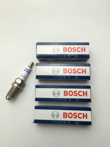 4 x Bosch spark plug 0242235663 / wr7dc + 0242 235 663 spark plug ...