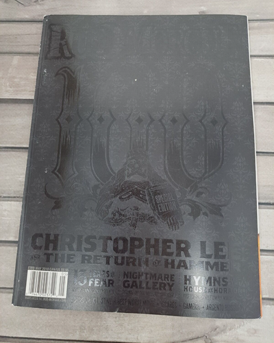 Rue Morgue #100 Horror Magazine 2010 Christopher Lee R.L. Stine ...