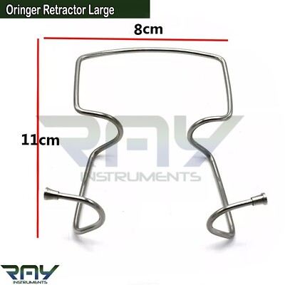 Surgical Oringer Lip Cheek Retractor Large Dental Self Retaining Metal ...