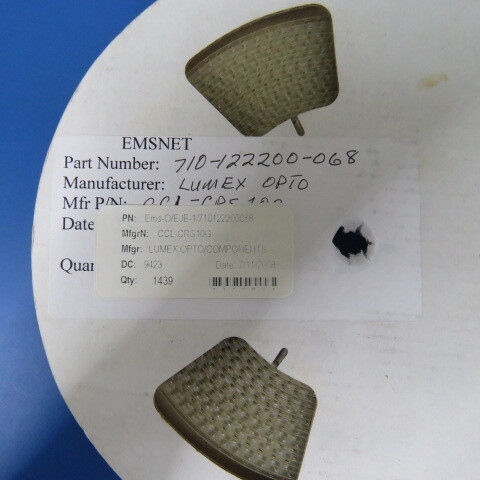 LUMEX OPTO/COMPONENTS CCL-CRS10G Qty of 325 per Lot DIO LED GRN ...