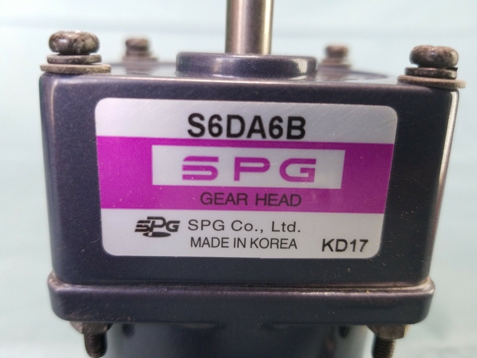 One SPG Speed Control Motor S6R06GB & Gear Head S6DA6B | eBay