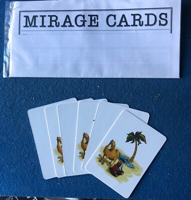 Magic Packet Card Trick Mirage Cards New, Six Oasis Cards Turn Into ...