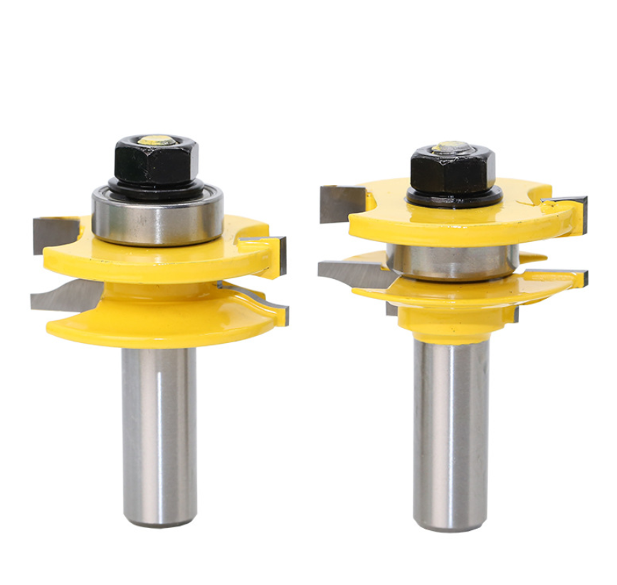 3pc 1/2"-Shank Router Bit Set Ogee Rail & Stile Raised Panel Cabinet ...