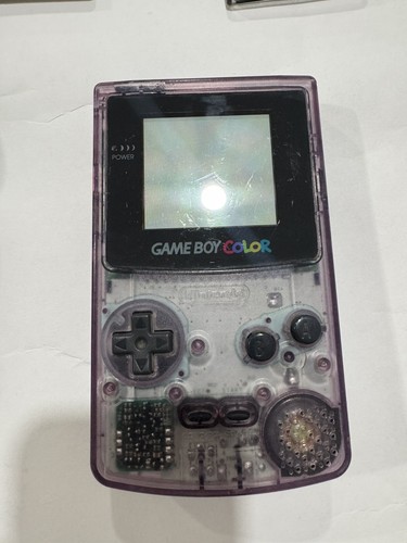 Atomic Purple GameBoy Color Authentic Nintendo GBC Handheld Console ...