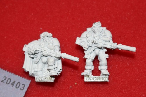 Games Workshop Warhammer 40k Space Marines Sniper Scouts Needle Rifles ...