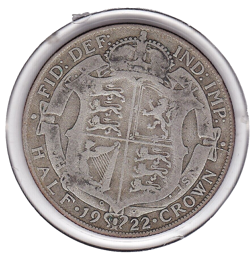 Sharp 1922 King George V Half Crown (2/6) Silver Coin | eBay