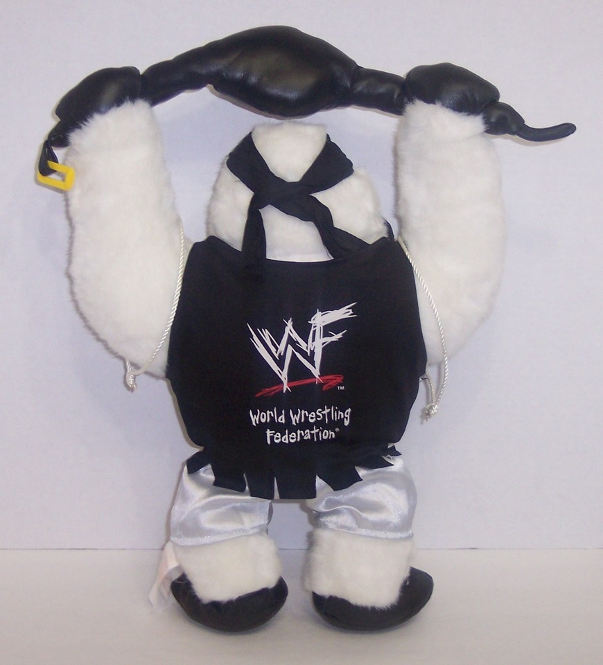 "The Rock" WWF Cuddletown Friends Plush Gorilla 18" Action Figure WCW ...