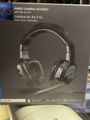 XG Xtreme GAMING Headset w Flip Up Mic | eBay