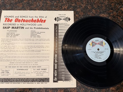 THE UNTOUCHABLES SOUNDTRACK SKIP MARTIN & HIS PROHIBITIONISTS SOMERSET ...