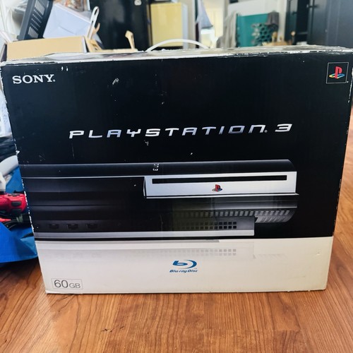 Sony PS3 80GB Fat Console Bundle W/ OG Box CECHK0, 3 Controllers, 15 ...