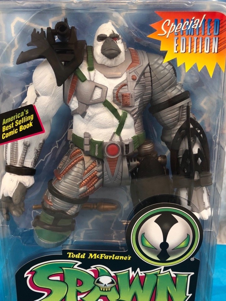 1996 Spawn White Cy Gor Deluxe Edition Ultra Action Figures New Sealed ...