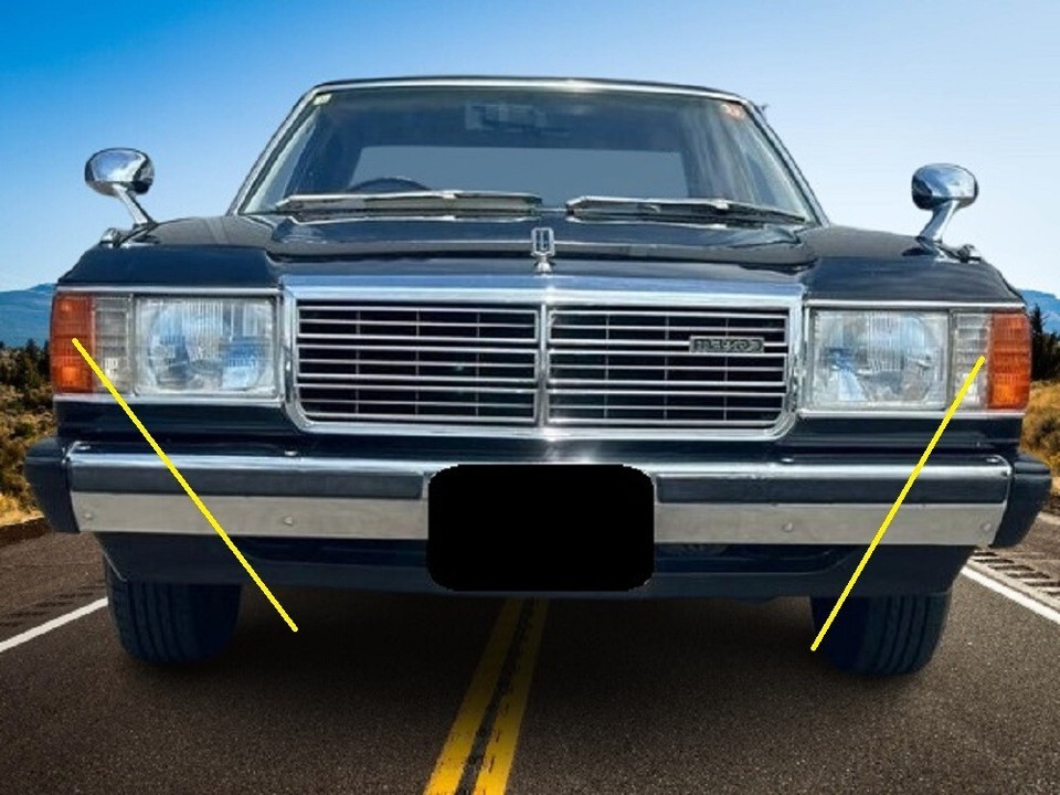 Genuine MAZDA LUCE 929L Front Marker Light / Turn Signal Parking (Lens ...